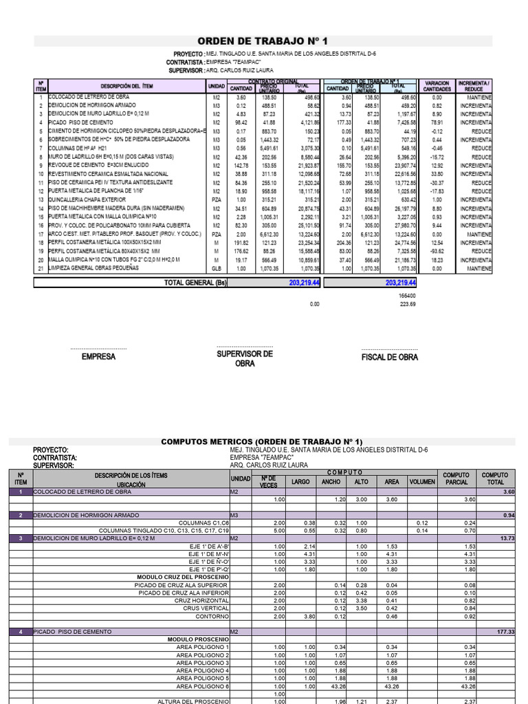 B1-Santa Maria Balance de Obra 9.0 Planilla de Avance | PDF | Albañilería | edificio