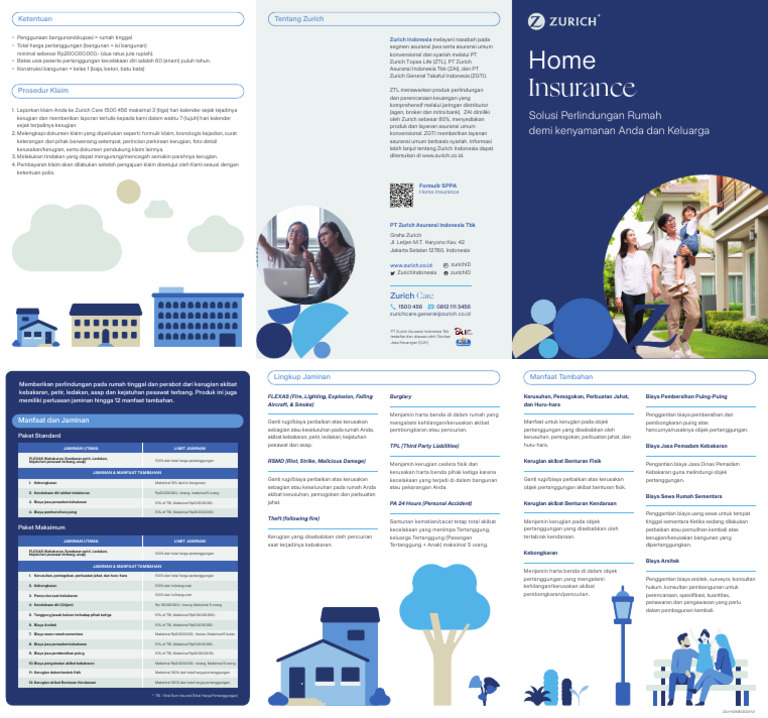 Brosur Home Insurance | PDF