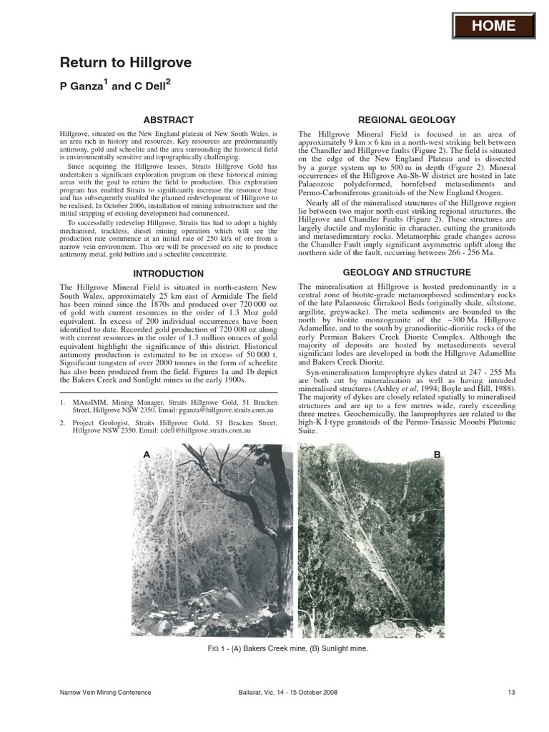 Return To Hillgrove | PDF