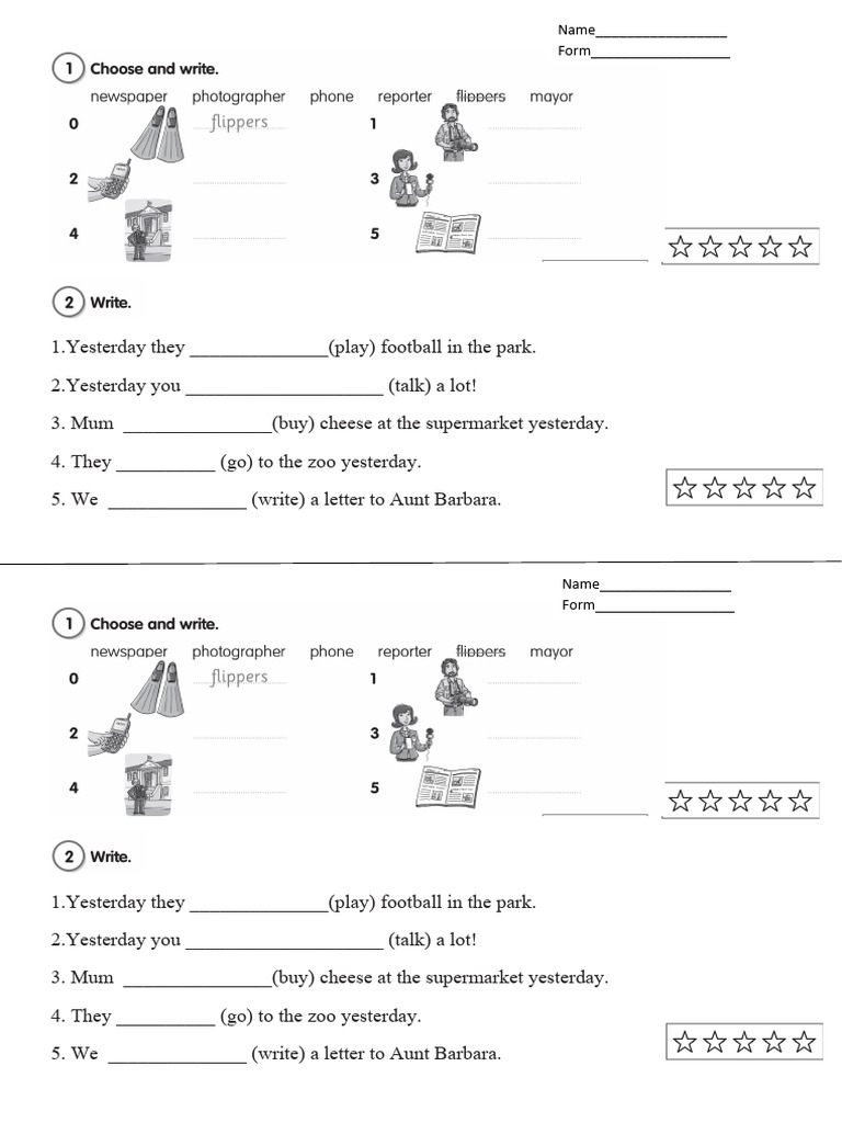 Test Fly High 3 Quiz 5 | PDF
