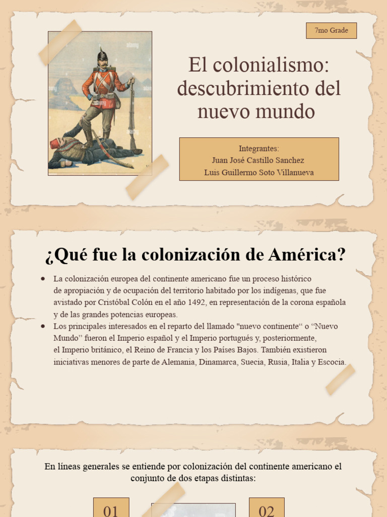 El Colonialismo | PDF | Colonialismo | Colonización europea de las Américas