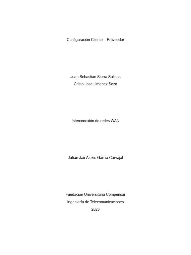 Configuración DCE-DTE en Routers WAN | PDF | Enrutador (Computación ...