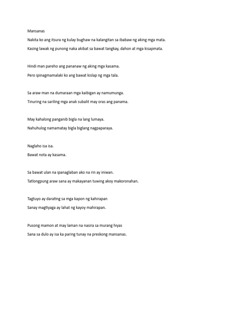 Mansanas | PDF