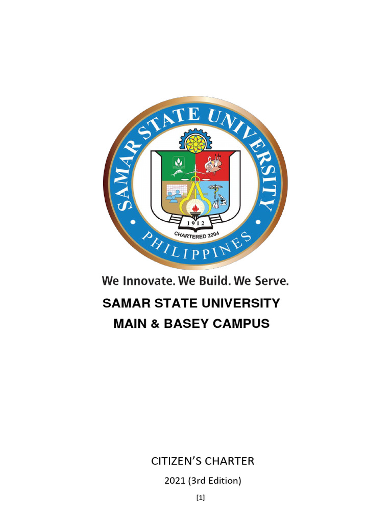SSU-MAIN CITIZEN'S CHARTER 3rd Edition FY 2021 | PDF | Mail