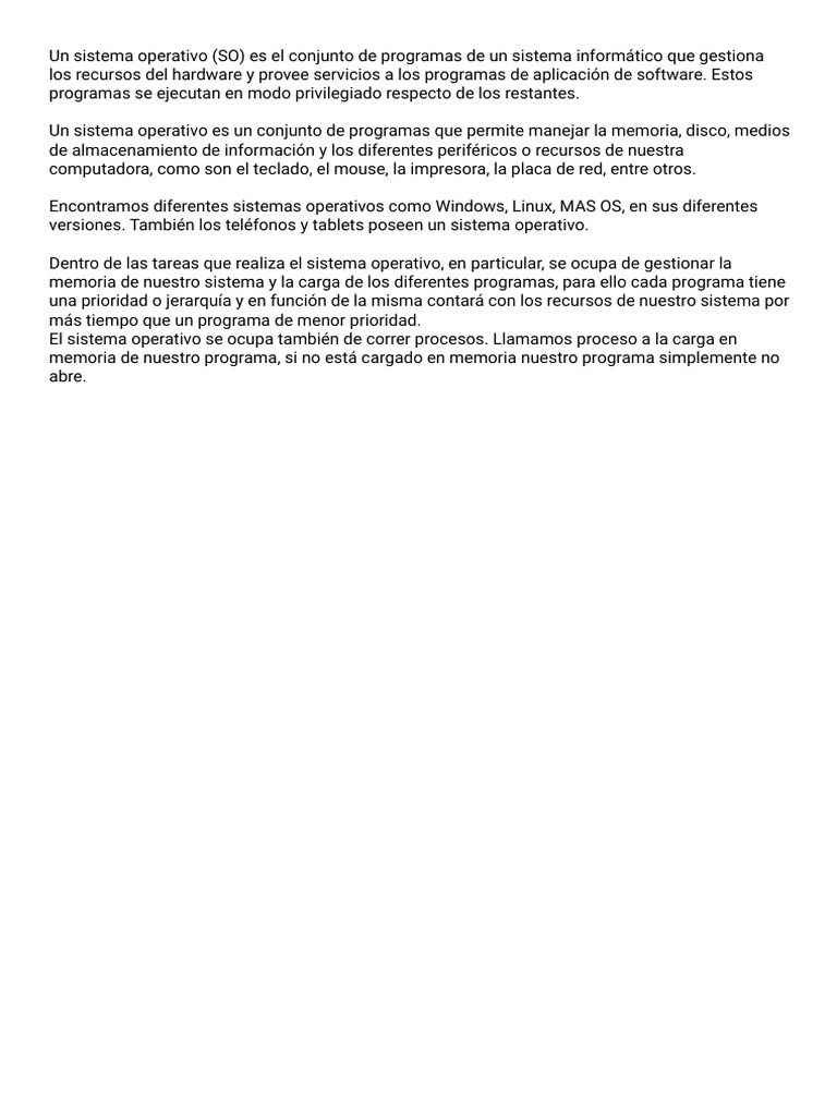 Wordpad - Plus - Sistema Operativo P2 | PDF