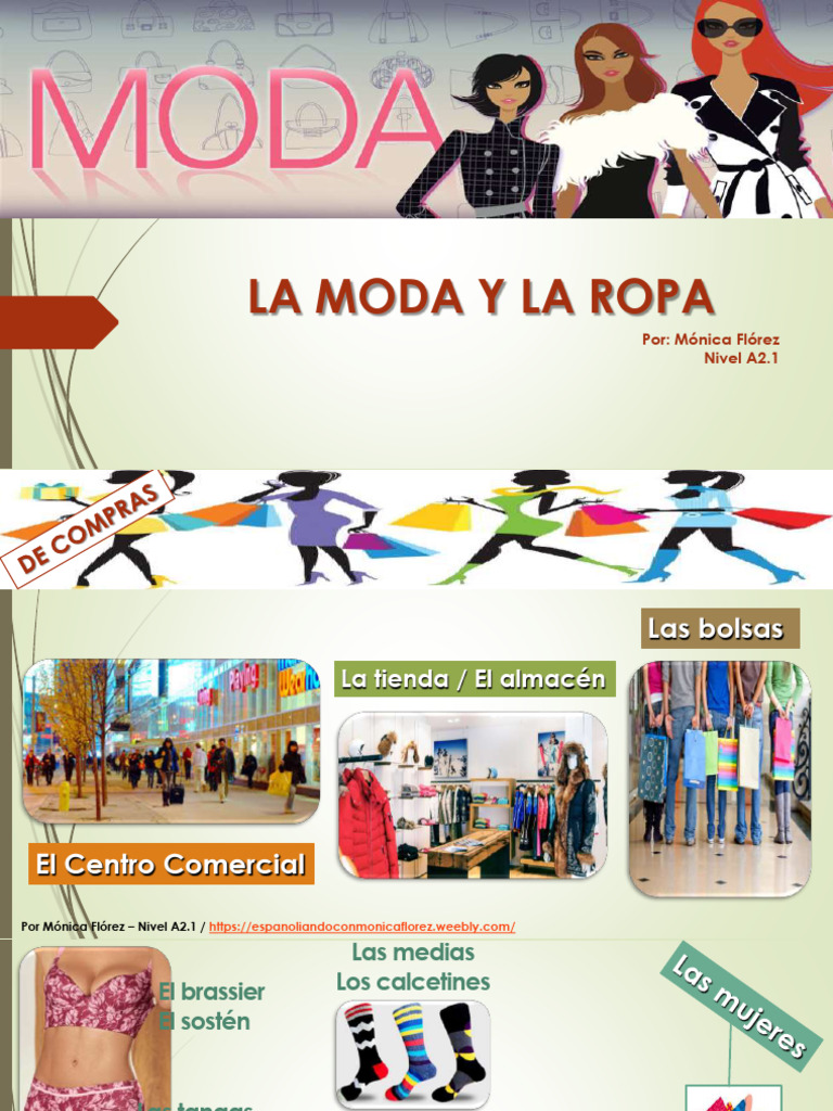 A2.1 ROPA y Compras | PDF | Moda | Ropa