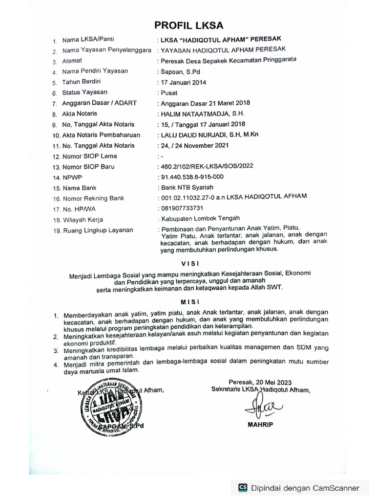 Profil Lksa | PDF