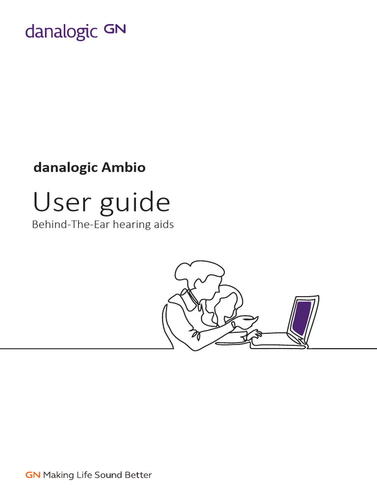 Ambio BTE User Guide | PDF | Hearing Aid | Telephone