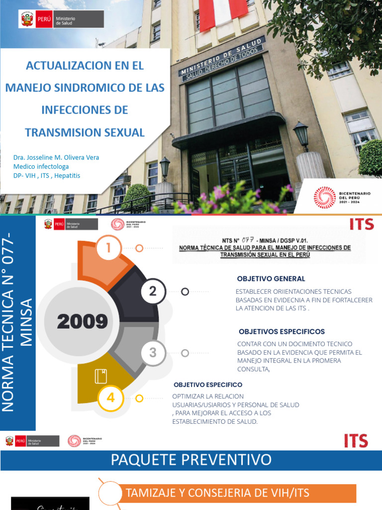 Manejo Sindromico Its 20-07-2023 | PDF | Infección transmitida sexualmente | Herpes Simple