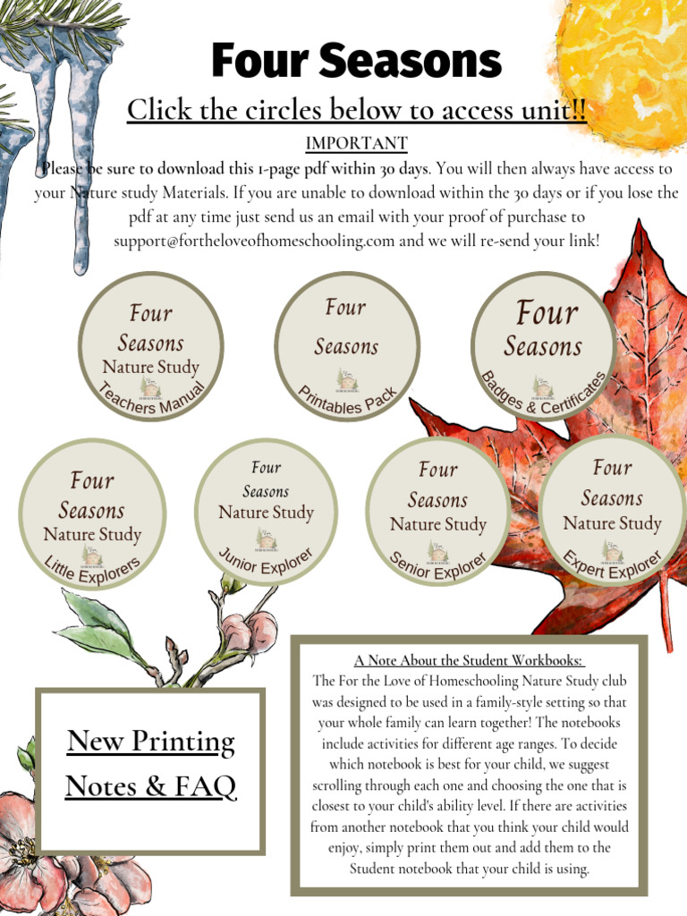 Four Seasons Final PDF | PDF
