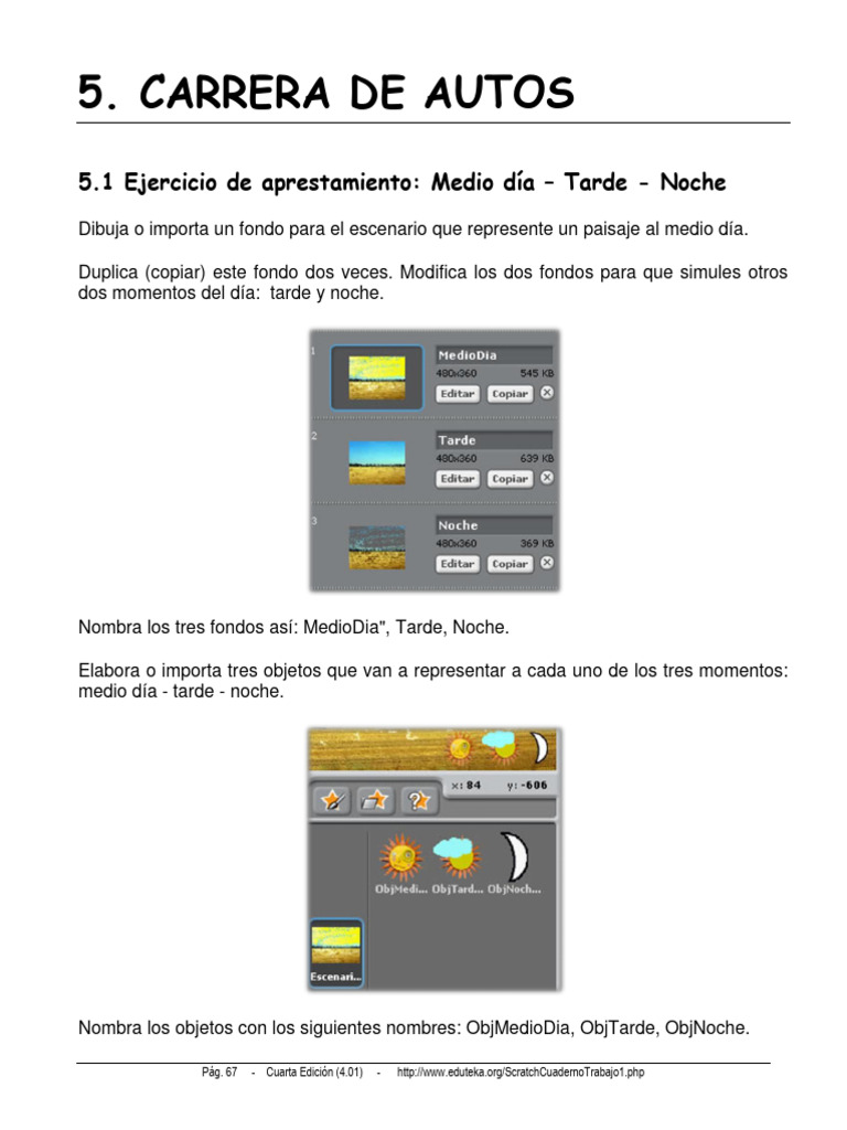 Capítulo 5 Proyecto Scratch | PDF | Informática