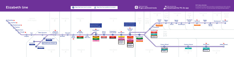Elizabeth Line Map | PDF