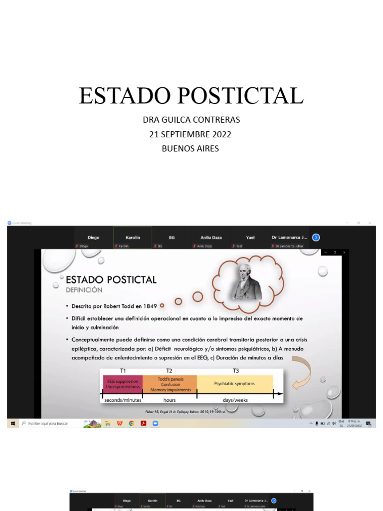 Estado Postictal | PDF