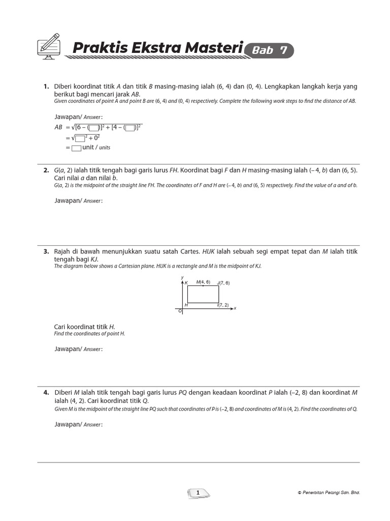 07 Praktis Ekstra Masteri 7 | PDF