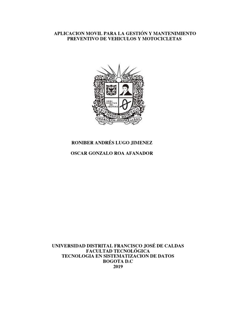 Lugo Jimenez Roniber Andres 2019 | PDF | Software de la aplicacion ...