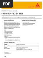 Sikalastic®-726 Balcony One Shot: Product Data Sheet | PDF | Humidity ...