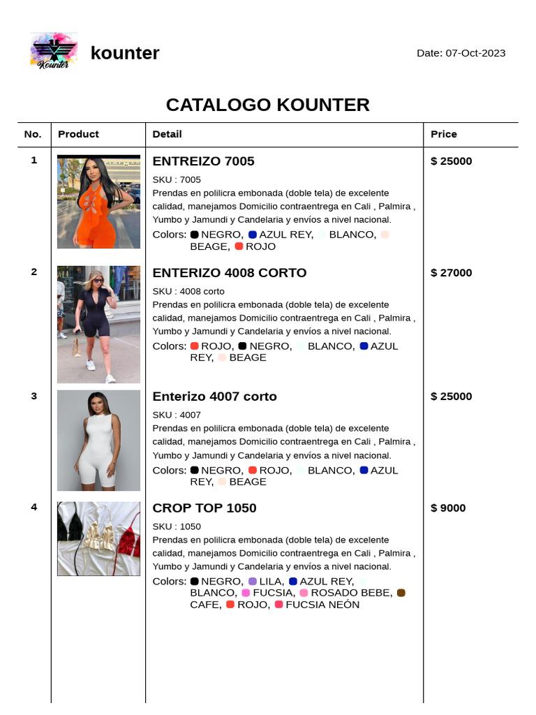 Kounter Catalogo Kounter: Entreizo 7005 | PDF | Los símbolos | Hojas de ...