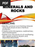 Rocks & Minerals - Unit Test (Answer Key) | PDF | Rock (Geology ...