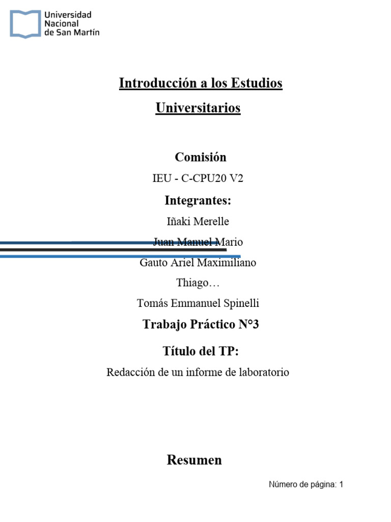 Introducción A Los Estudios Universitarios | PDF