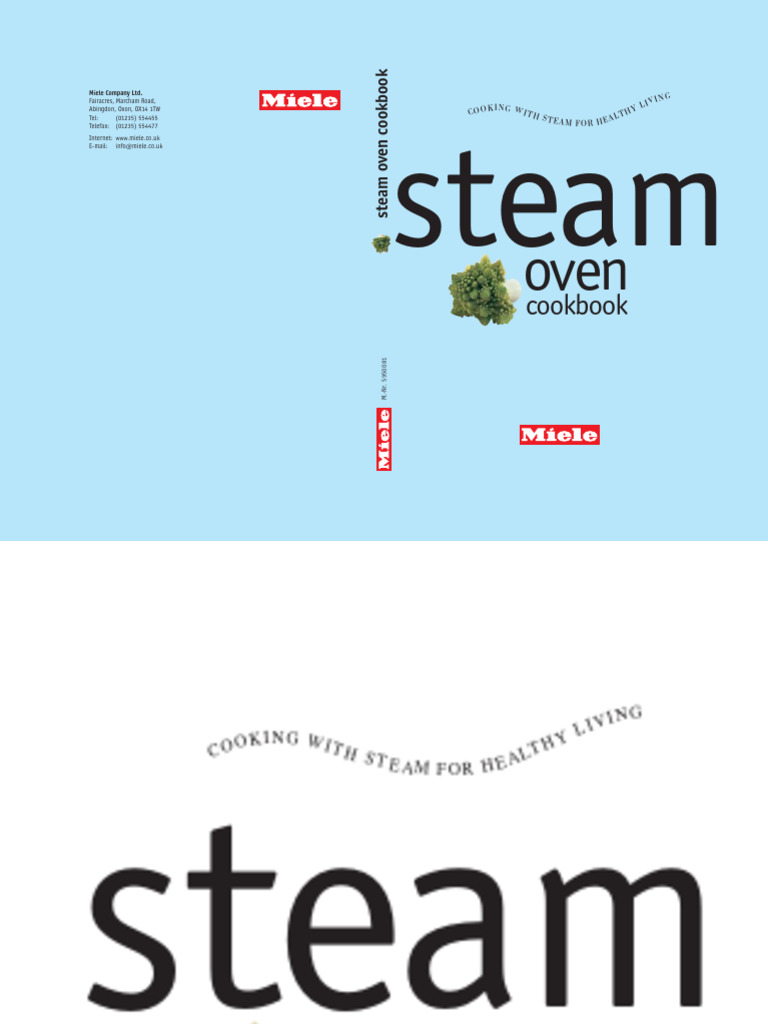 Steam Oven Cookbook | PDF