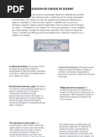 Cheque para Abono en Cuenta | PDF