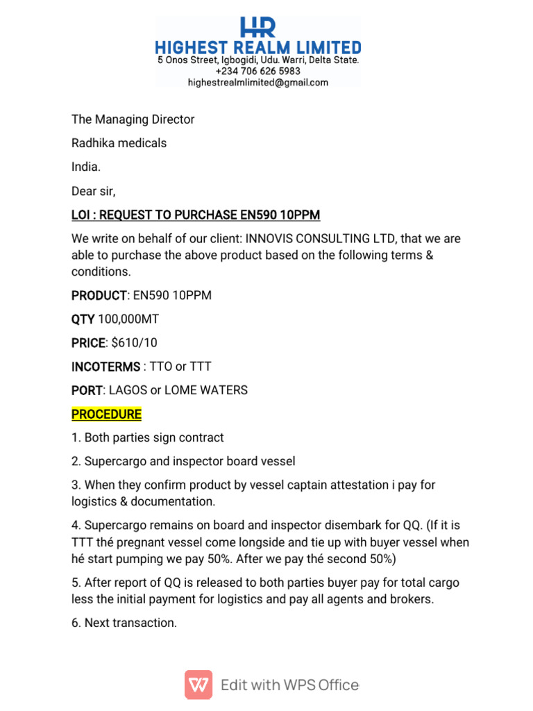 Loi En590 10ppm | PDF