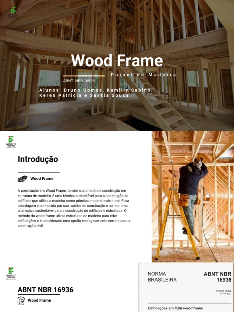 Wood Frame - SLIDES | PDF