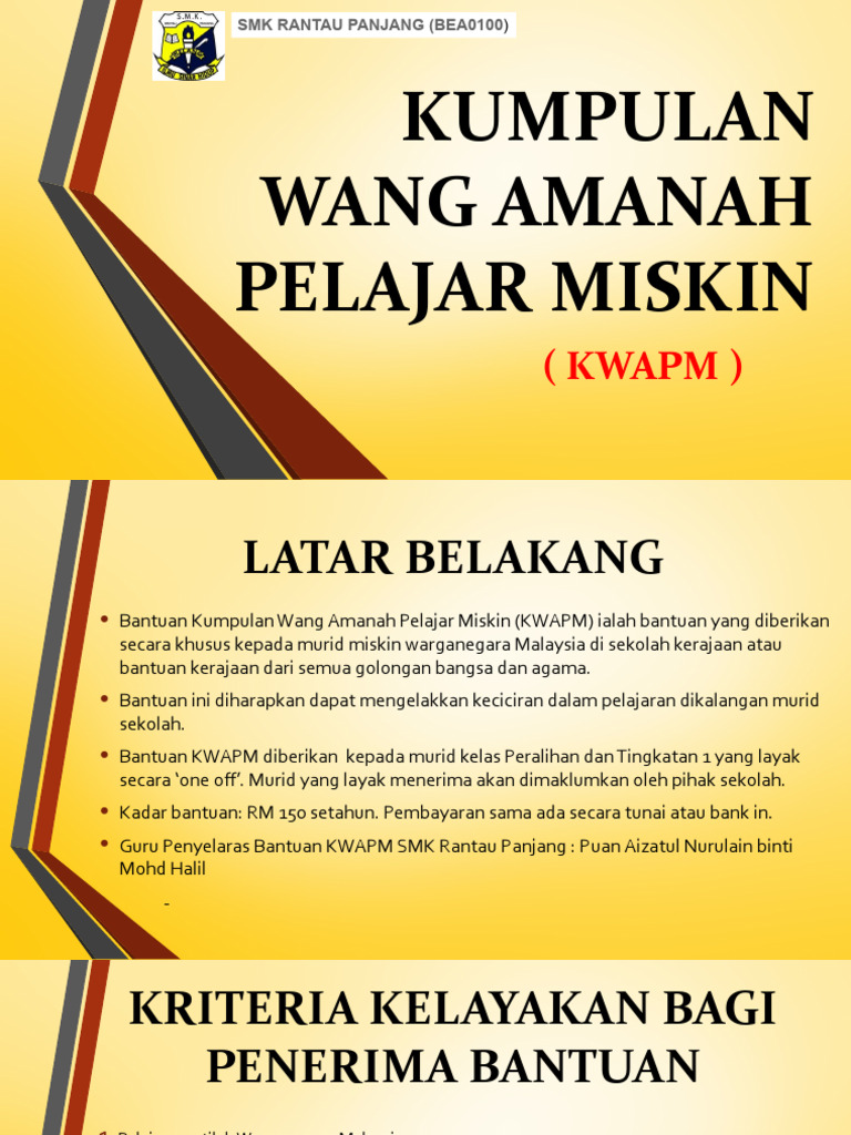 Taklimat Kwapm | PDF