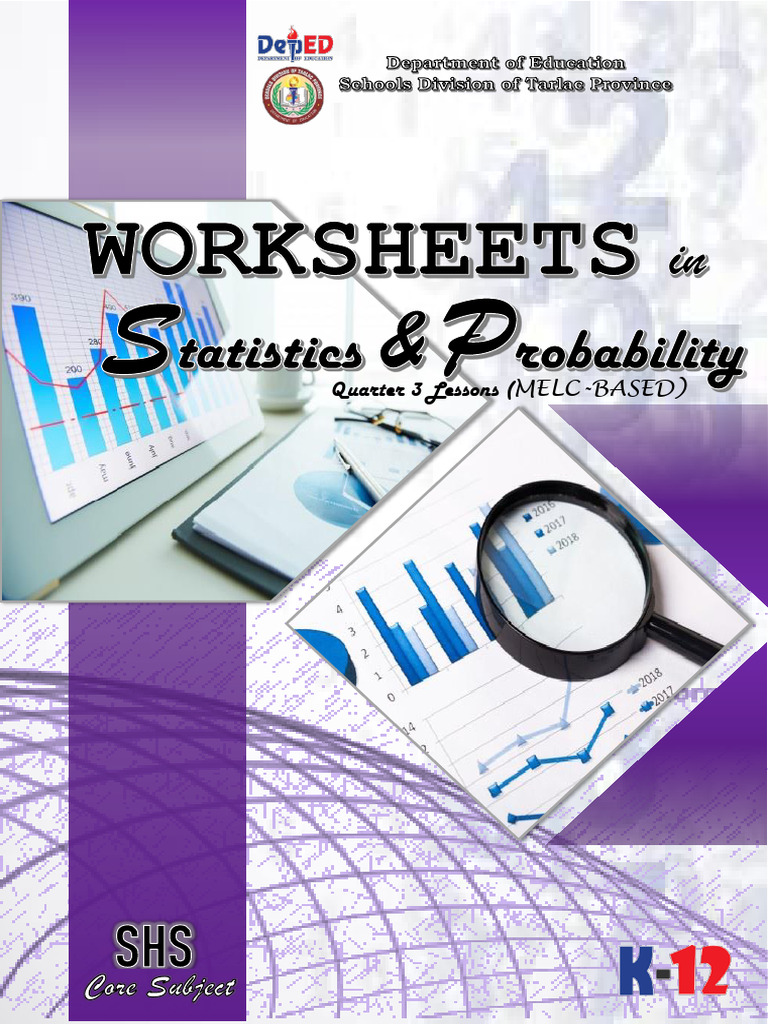Q3 Worksheets Statistics and Probability | PDF | Standard Deviation | Variance
