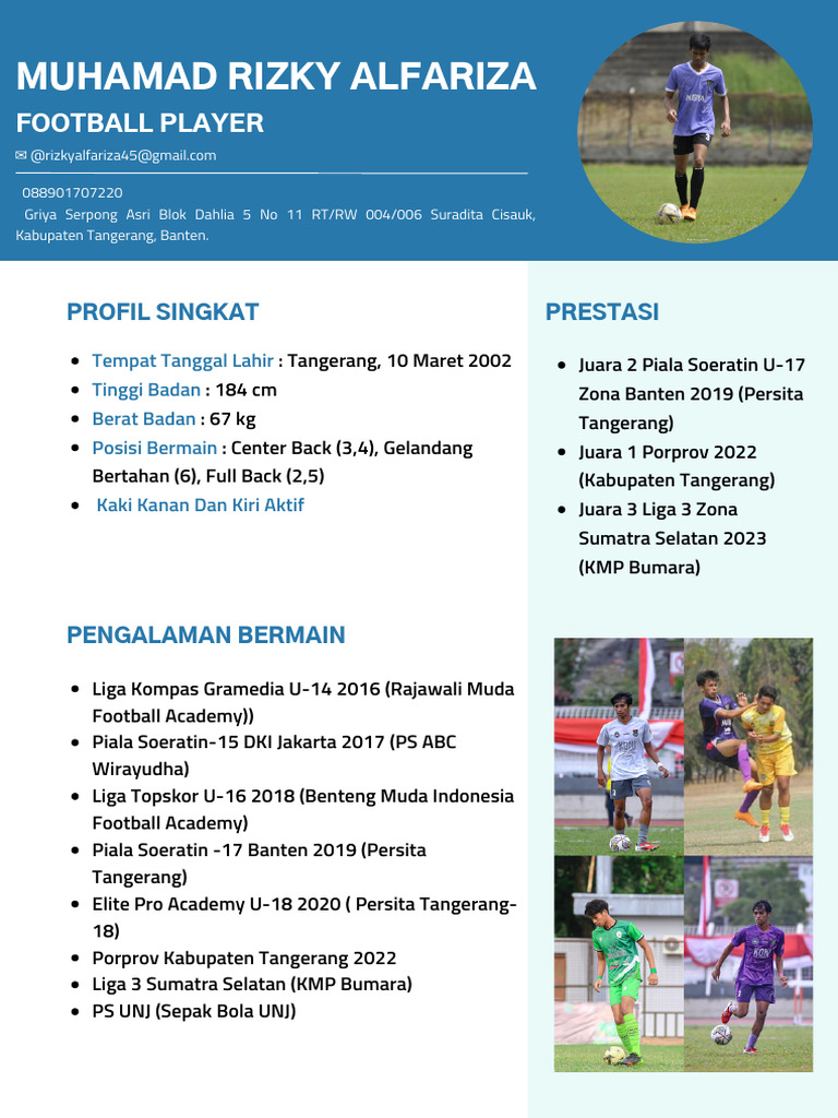 Muhamad Rizky Alfariza - CV | PDF