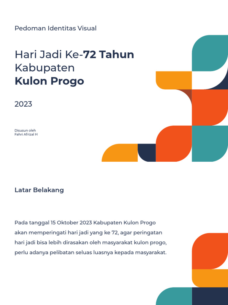 Logo HUT 72 KPF - Biru Kuning | PDF