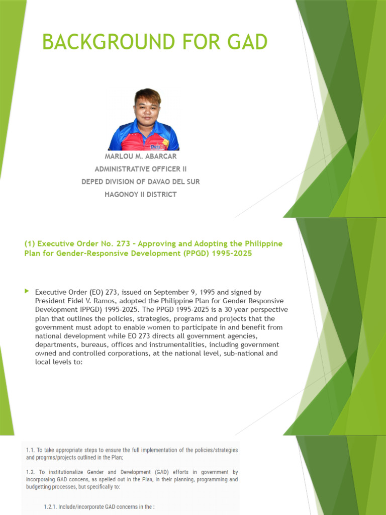 Background For Gad | PDF