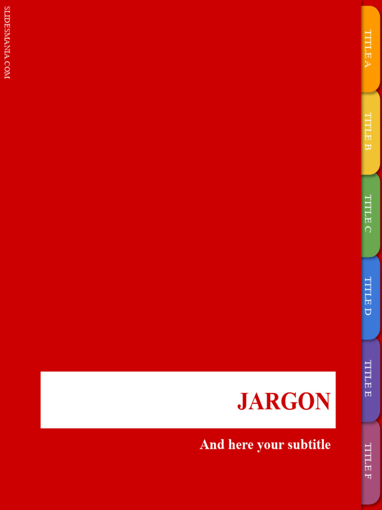 Digital Ring Binder · SlidesMania | PDF | Jargon | Human Communication