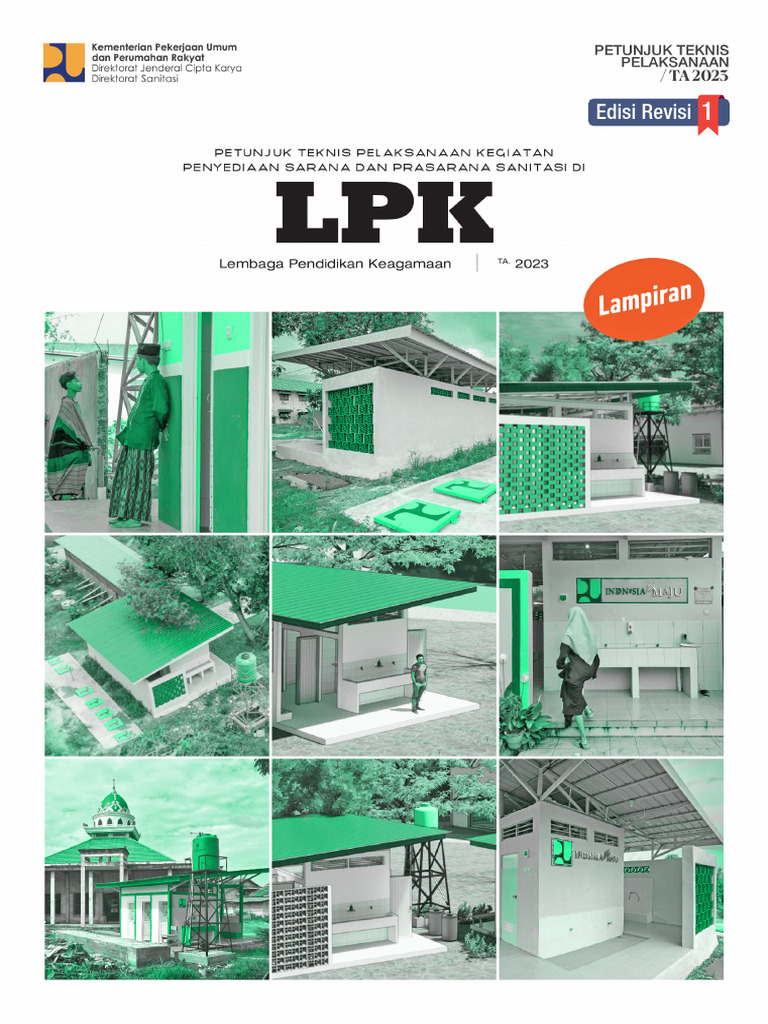 Lampiran Juknis Sanitasi - LPK 2023 (Ed. Rev. 1) | PDF