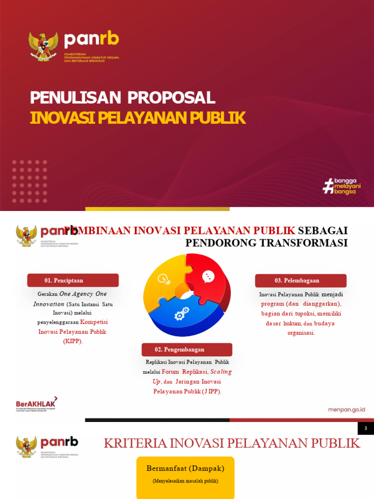 Penulisan Proposal Inovasi - Bangka Barat | PDF