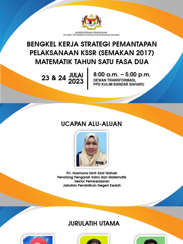 KBB Slaid Umum Bengkel MOBIM MT Tahun 1 23 24 07 2023 | PDF | Metode & Bahan Ajar