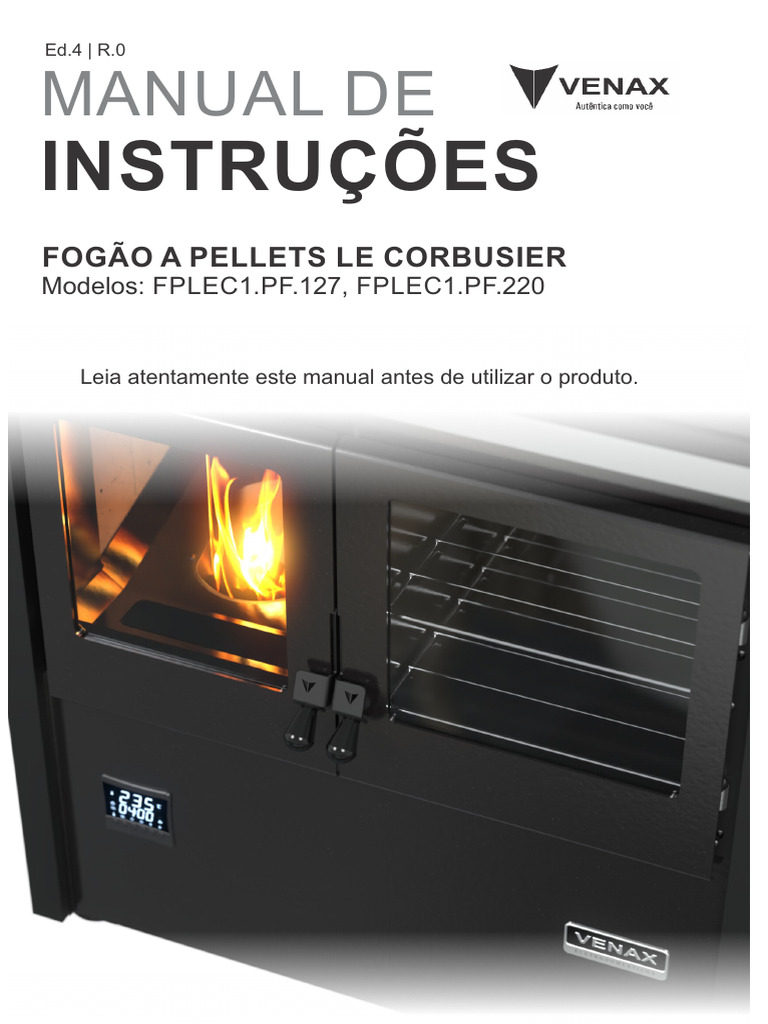 Manual Pellets Ed. 4.R.0 ( - 615.035 - 615.037) | PDF | Forno | Fogão ...