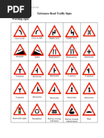 Australian Road Traffic Signs Guide | PDF | Traffic | Speed Limit