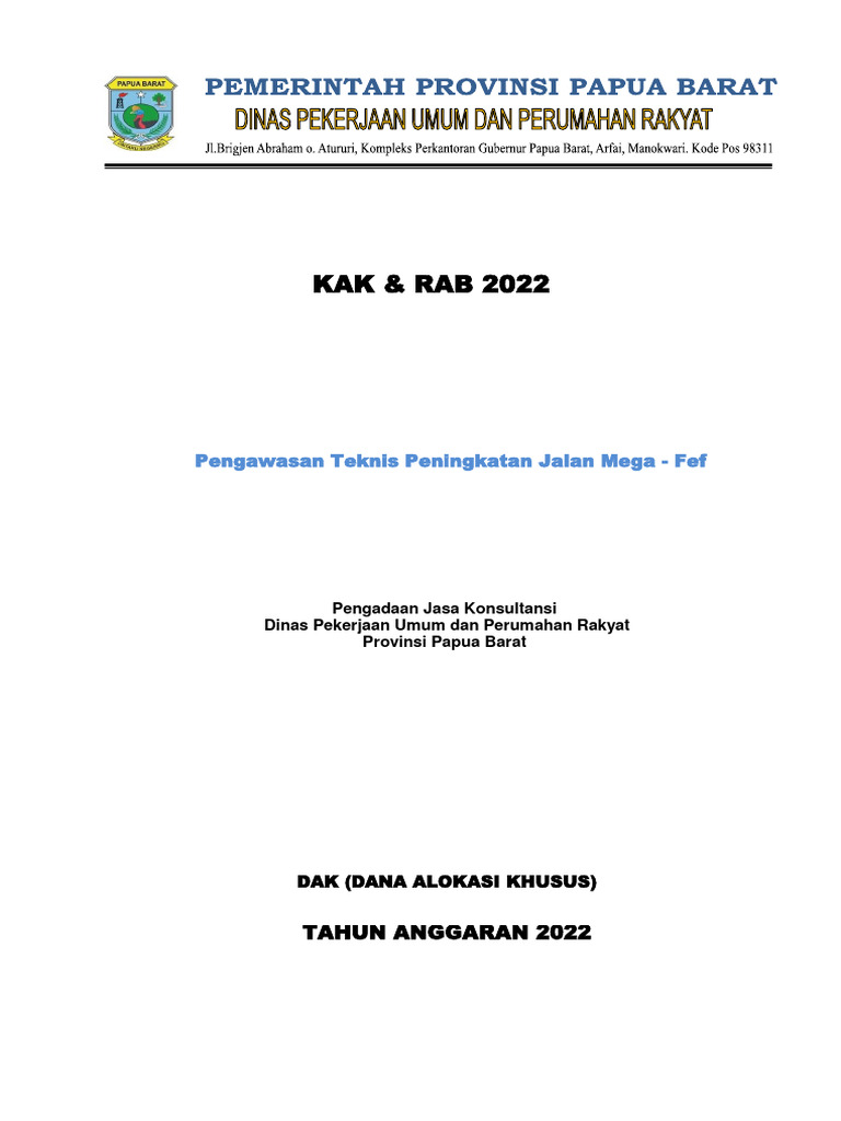 KAK Mega Fef | PDF