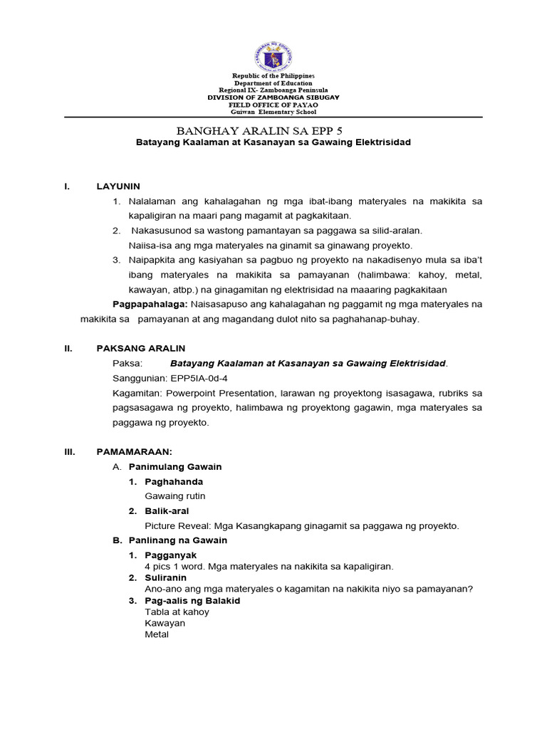 Cot 4 Papang Ia - 4 | PDF