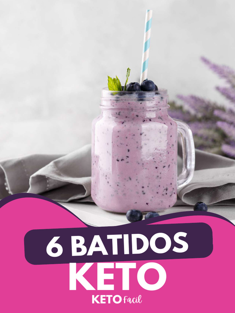6 Batidos Keto | Descargar gratis PDF | Crema | Leche de coco
