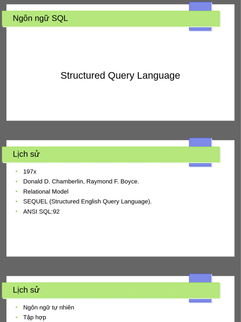 SQL Slides | PDF SQL Slides | PDF
