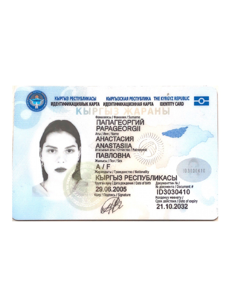Identity Card | PDF
