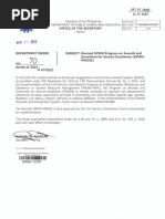 DPWH Department Order Do - 018 - s2023 | PDF | Finance & Money Management
