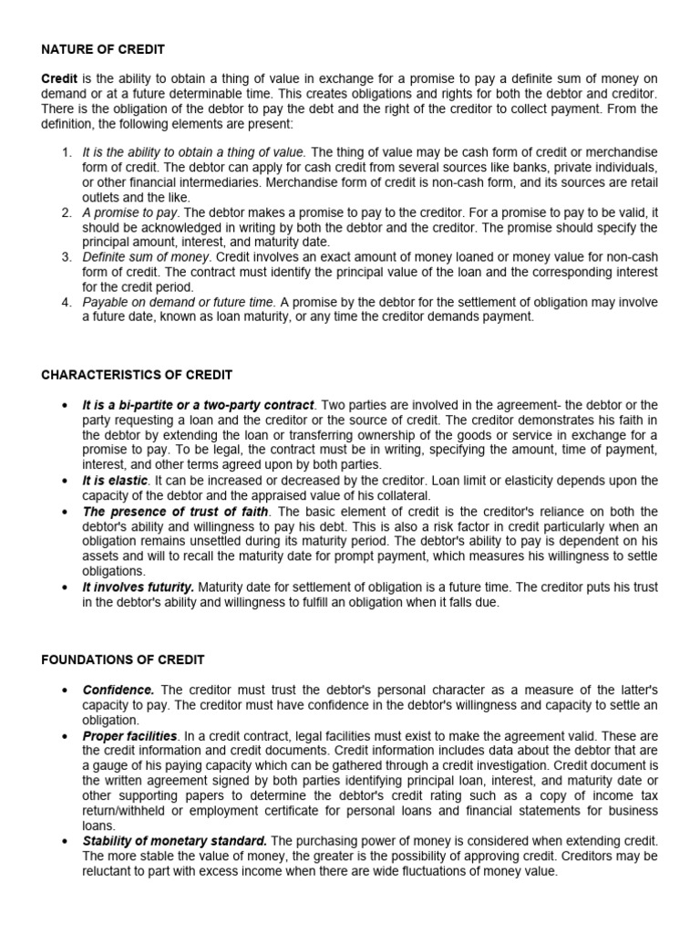 BANKING Philippine Credit System | PDF | Law