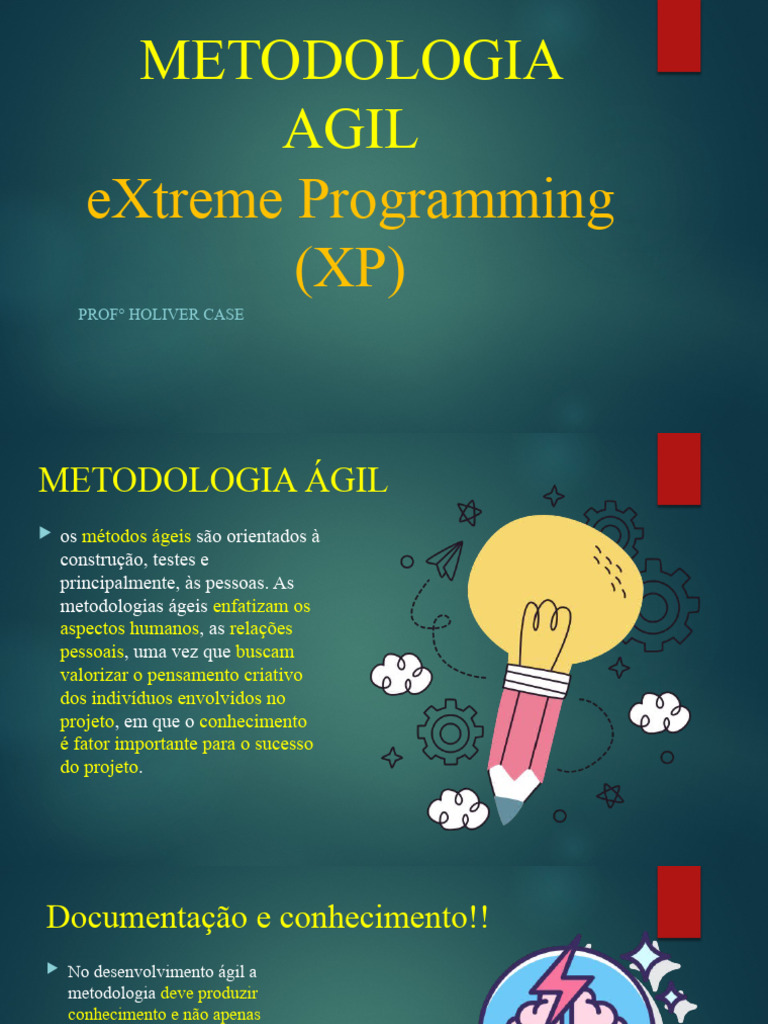 Metodologia Ágil: eXtreme Programming (XP) | PDF | Desenvolvimento ágil de software