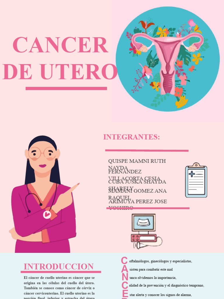 Cancer de Utero | PDF | Cáncer | Cáncer de cuello uterino