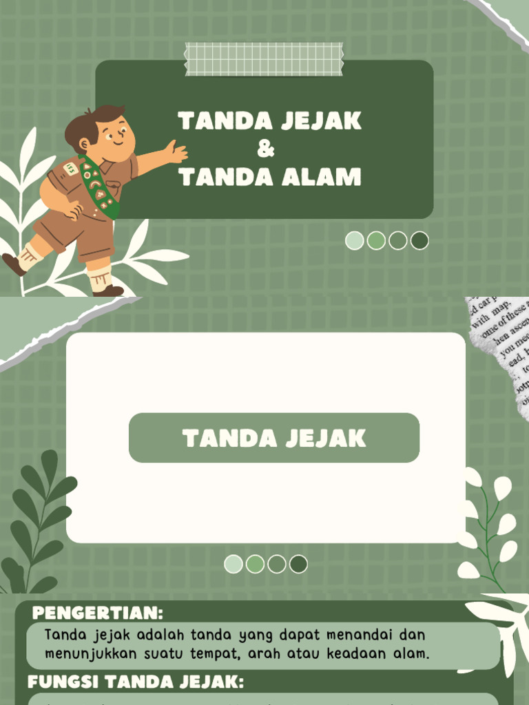 Tanda Alam Dan Tanda Jejak | PDF