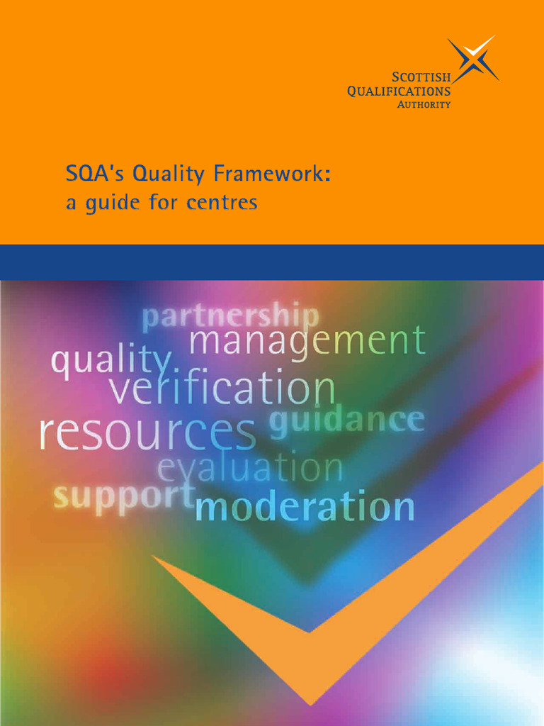 SQA Quality Framework A Guide For Centres | PDF | Business