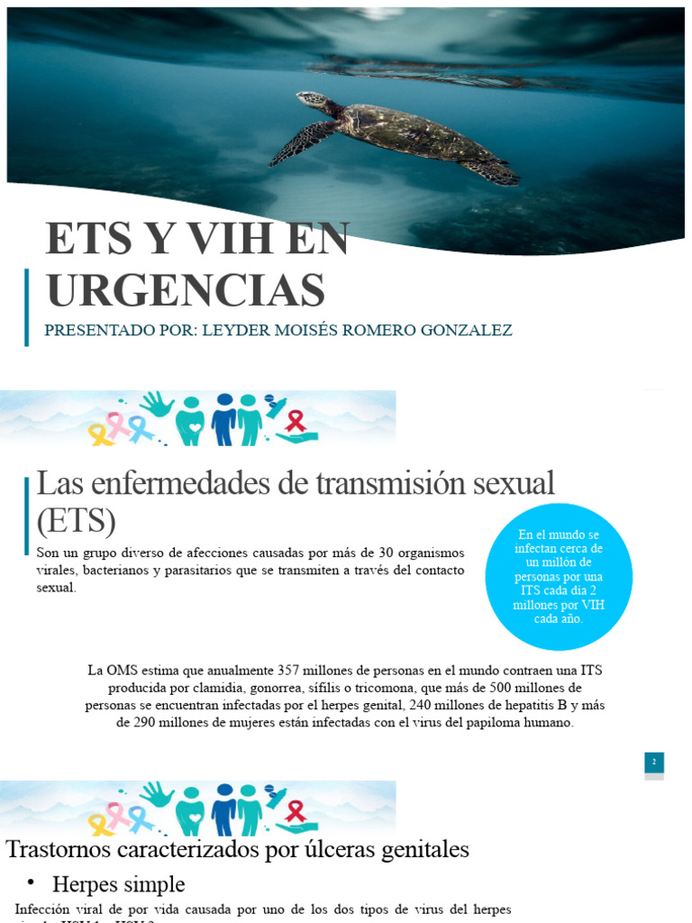 Ets y Vih en Urgencias | PDF | Herpes Simple | Infección transmitida sexualmente